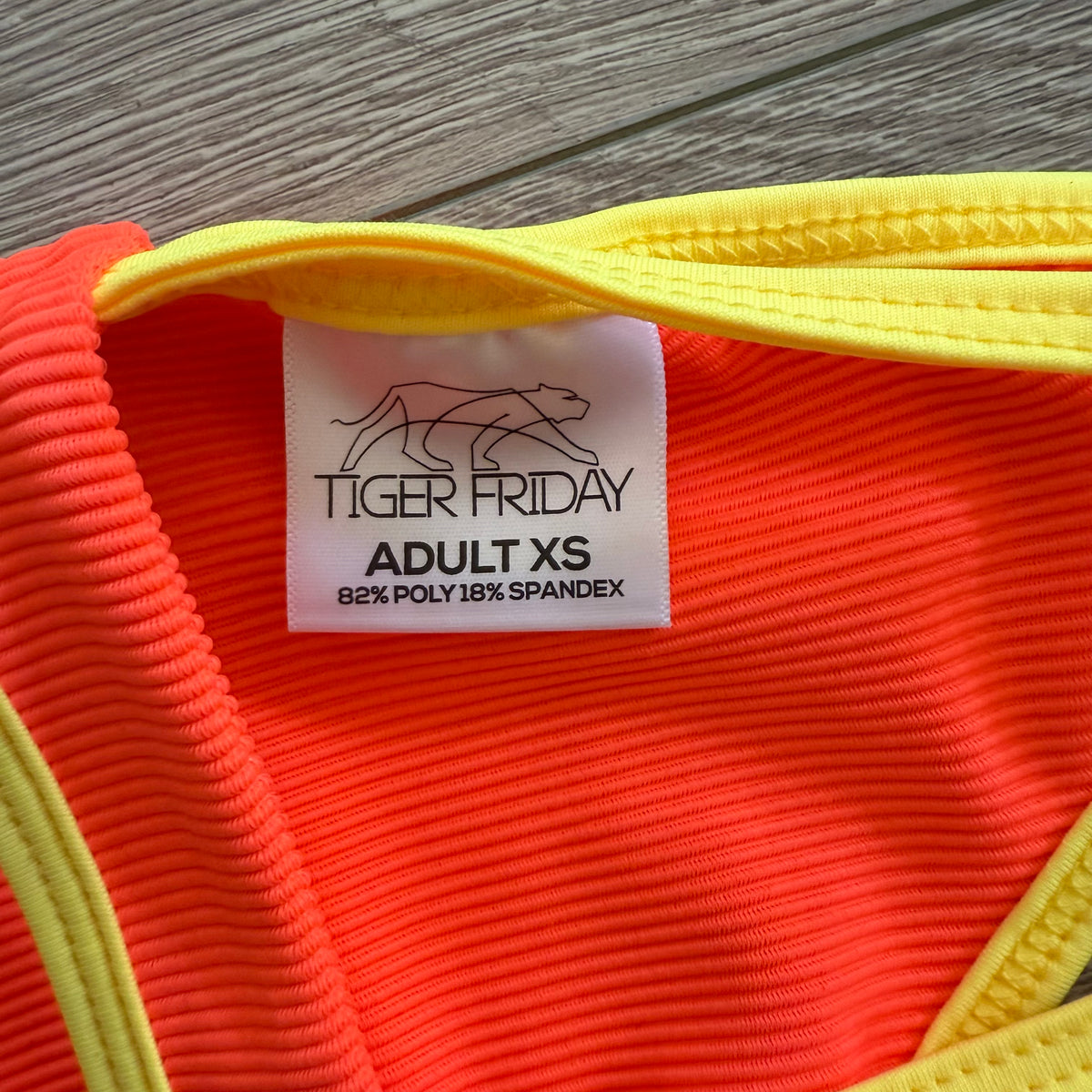 Tiger Friday, Georgia Bra in Rogue Orange Yellow, AXS Women's 0/2 - Fi ...