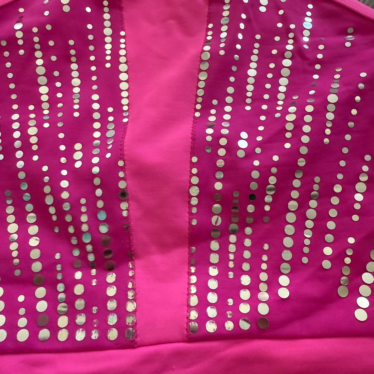Sylvia P, Spangles Fireworks Leotard in Neon Pink, Child 10 - Final Sa ...